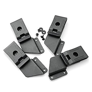 Universal K Sheath Waist Clip Compatible with KYDEX Making Scabbard Clip K Sheath Accessories Carry Sheath Tool with Screws