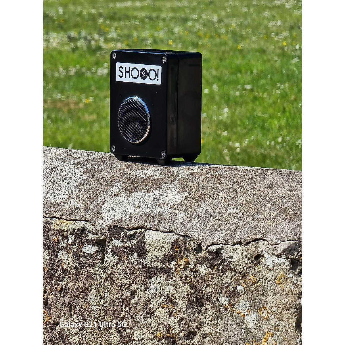 Acoustic Bird Scarer. Pigeons, Seagulls, Starlings and Woodpecker Repellent. Raptor and Bird Distress Audio Call Deterrent. Battery Operated Repeller for Outside