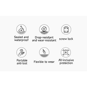 Waterproof Airtag Dog Collar Holder Airtag Case for Dog Collar TPU & Silicone Full Body Covered Anti-Lost Apple Air Tag Collar Holder Protective Airtag Case for Pet Collar Backpack（1 Pack）