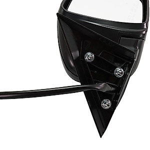 Kool Vue Passenger Side Power Heated Mirror for Nissan Rogue 2016-2017 With Signal Light Paintable