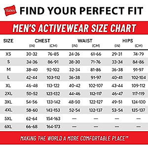 Hanes Sport Men's Cool DRI Men's Performance Polo,Black,X-Large