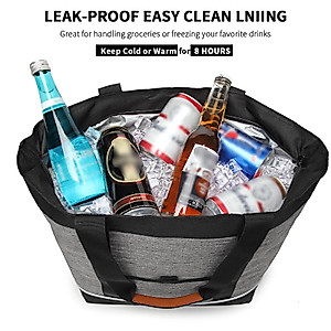 TIIOCTI Insulated Cooler Bag reusable grocery tote bags Transport Large lunch box for women Cold Or Hot Food Apply to Delivery Bag Travel Picnic