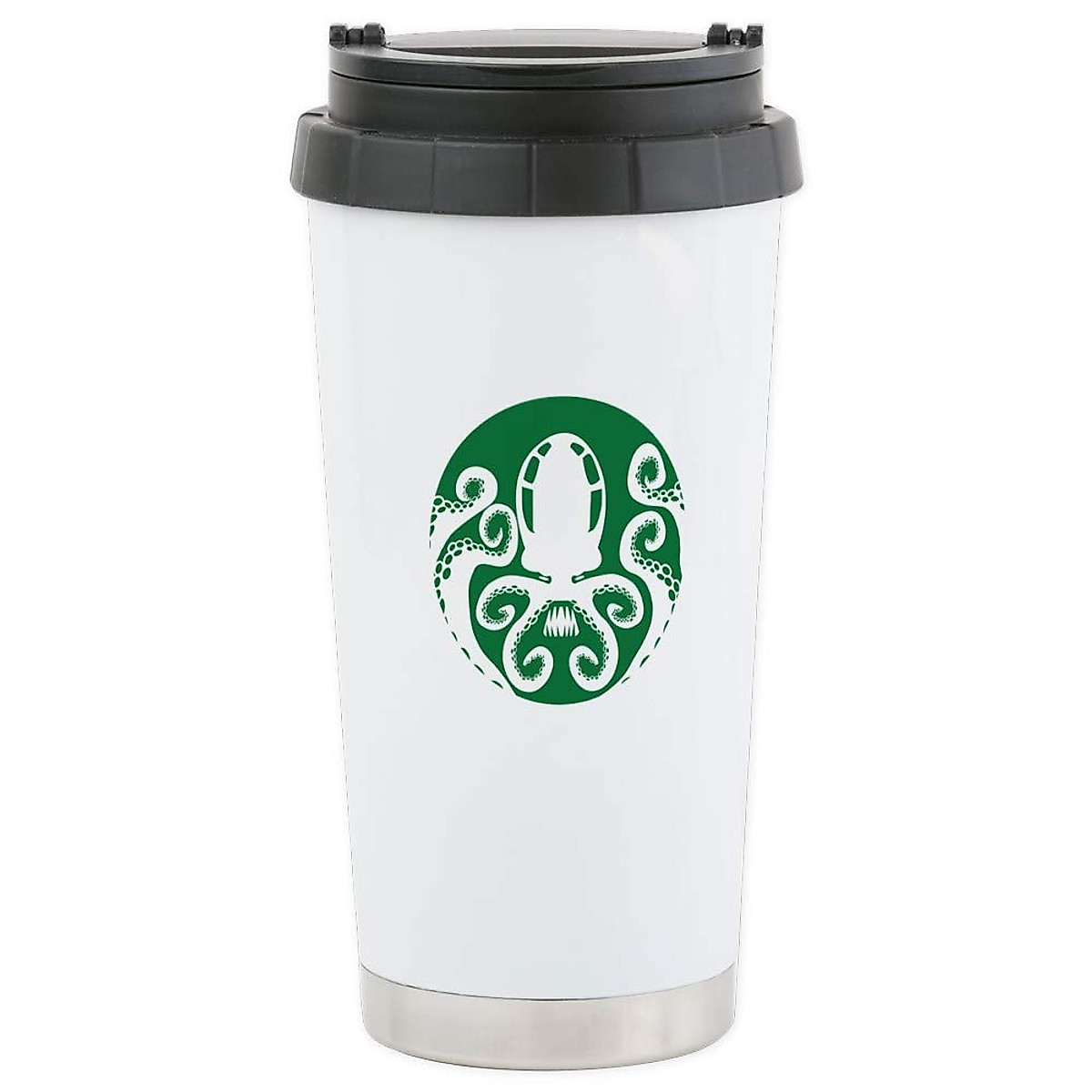 CafePress Cthulhu Coffee Stainless Steel Travel Mug Stainless Steel Travel Mug, Insulated 20 oz. Coffee Tumbler