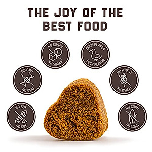 Probiotics for Dogs - Support Gut Health, Itchy Skin, Allergies, Yeast Balance, Immunity - Dog Probiotics and Digestive Enzymes for Small, Medium and Large Dogs - 180 Probiotic Chews for Dogs, Duck