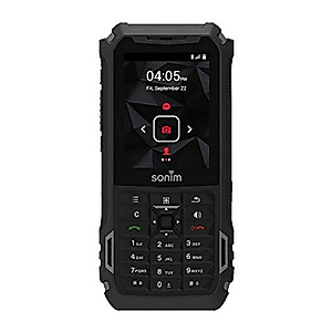 Sonim XP5s Dual-SIM XP5800 16GB 2.64" (GSM Only, No CDMA) Factory Unlocked 4G/LTE Rugged Cellphone (Black) - International Version (Renewed)