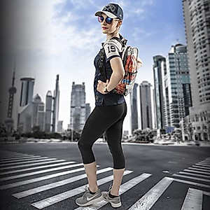 Vinyl Security Clear Bag Stadium Approved Backpack Bookbag with Black Trim Adjustable Straps & Mesh Side