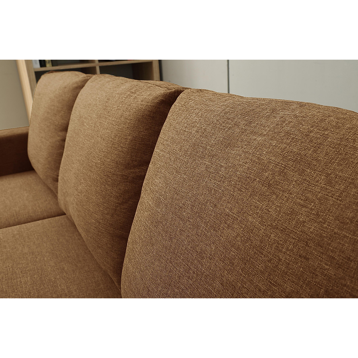 NHI Express Alexandra Convertible Sectional, Brown