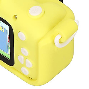 Childrens Digital Camera, Lightweight, 28 Fun Photo Frames, Childrens Camera, 2 HD Screen, MP3 to Stimulate Babys Imagination (Without 32G Memory Card with Card Reader)