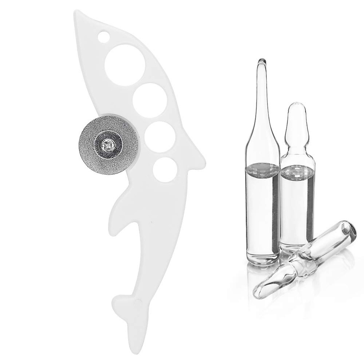 Ampoule Bottle Opener,Fish Shape Glass Ampoule Bottle Opener,Ampule Breakers Cutting Device Convenient For Operation And Labor-saving