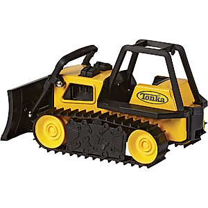 Tonka Steel Bulldozer Vehicle, Yellow