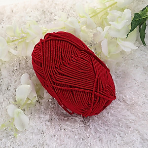 SUPVOX Knitting Yarn Crochet Yarn Thick Yarn Green Black Purple red Blue Yellow Yarn Chunky Yarn for Crocheting Yarn for Knitting Yarn for Crocheting Baby Scarf Cotton Thread