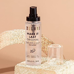 Milani Make It Last Original - Natural Finish Setting SPray - 3-in-1 Setting Spray and Primer- Prime + Correct + Set - Makeup Finishing Spray and Primer - Long Lasting Makeup Primer and Spray - 2 Pack