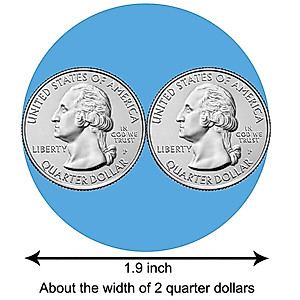 1.9 Inch Miss You Stickers Round Envelope Seal Labels Set of 60 (Miss You/Thinking of)