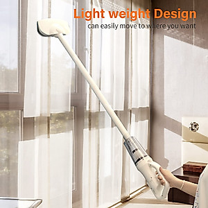 SUITU Handheld Vacuum Cordless 12000PA Powerful Suction Car Vacuum with LED Light, High Power Hand Vacuum Cleaner Cordless Rechargeable Wet Dry Hand Held Vacuuming for Pet Hair/Sofa/Stairs/Car