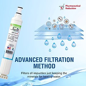 Swift Green Filters SGF-W10 Rx Compatible Refrigerator Water Filter for 4396701, EDR6D1, FILTER 6, 46-9915, CLCH125, EFF-6001A, Made in USA (3 Pack)
