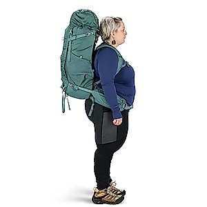 Osprey Viva 65L Women's Backpacking Backpack, Succulent Green, One Size, Extended Fit