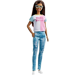 ​Barbie Doll with 2 Career Looks that Feature 8 Clothing and Accessory Surprises to Discover with Unboxing, Gift for 3 to 7 Year Olds