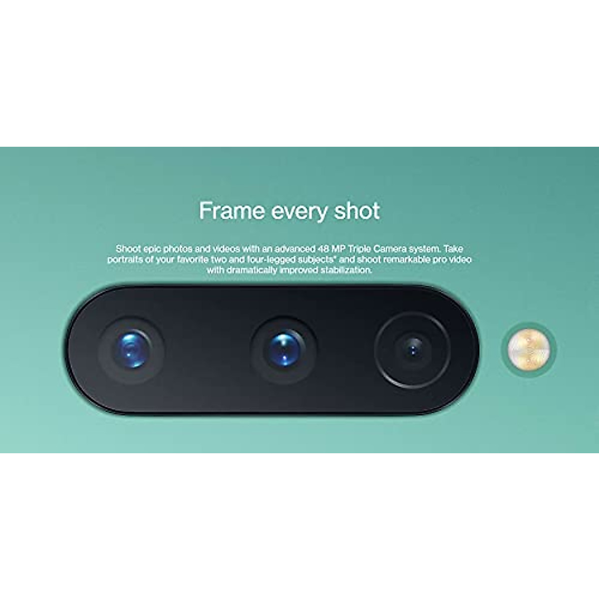 OnePlus 8 5G (128GB, 8GB) 6.55", 5G / 4G Volte T-Mobile Unlocked (Interstellar Glow)