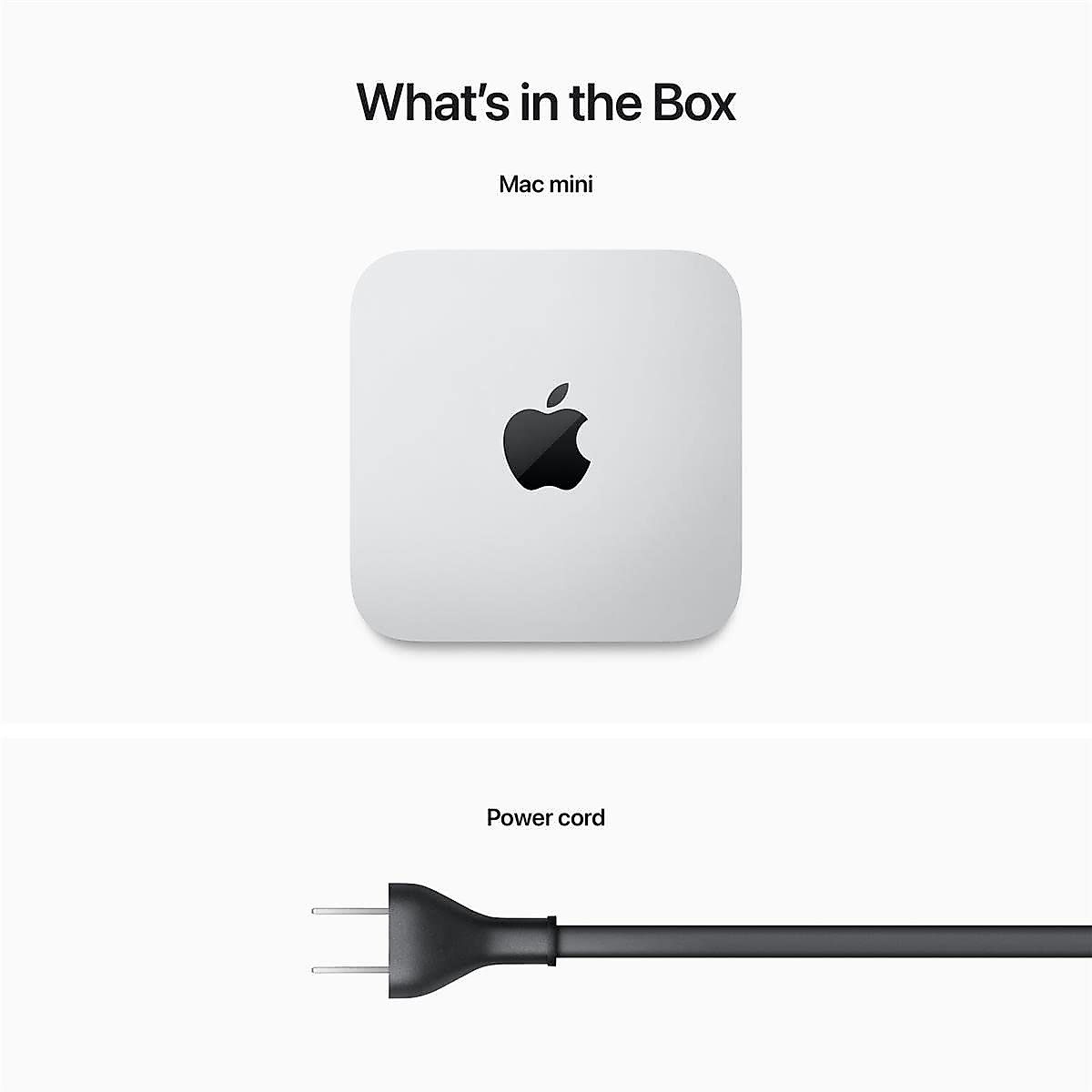 Apple Mac Mini Desktop Computer, M2 Chip with 8-Core CPU and 10-Core GPU, 16GB Memory, 256GB SSD, 10 Gigabit Ethernet, Early 2023