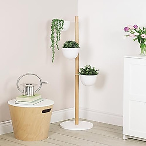 Umbra Quench Stainless Steel Watering Can, Pot for Outdoor or Indoor Plants, Medium