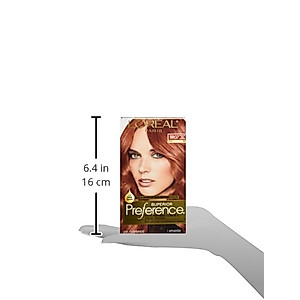 L'Oreal Paris Superior Preference Fade-Defying + Shine Permanent Hair Color, RR-07 Intense Red Copper, Pack of 1, Hair Dye