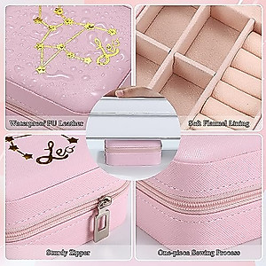 Parima Travel Must Haves Jewelry Box, Constellation Jewelry Box | Small Jewelry Organizer Box | Necklace Earrings Ring Box | Mini Travel Jewelry Case for Girls Jewelry Box -Taurus