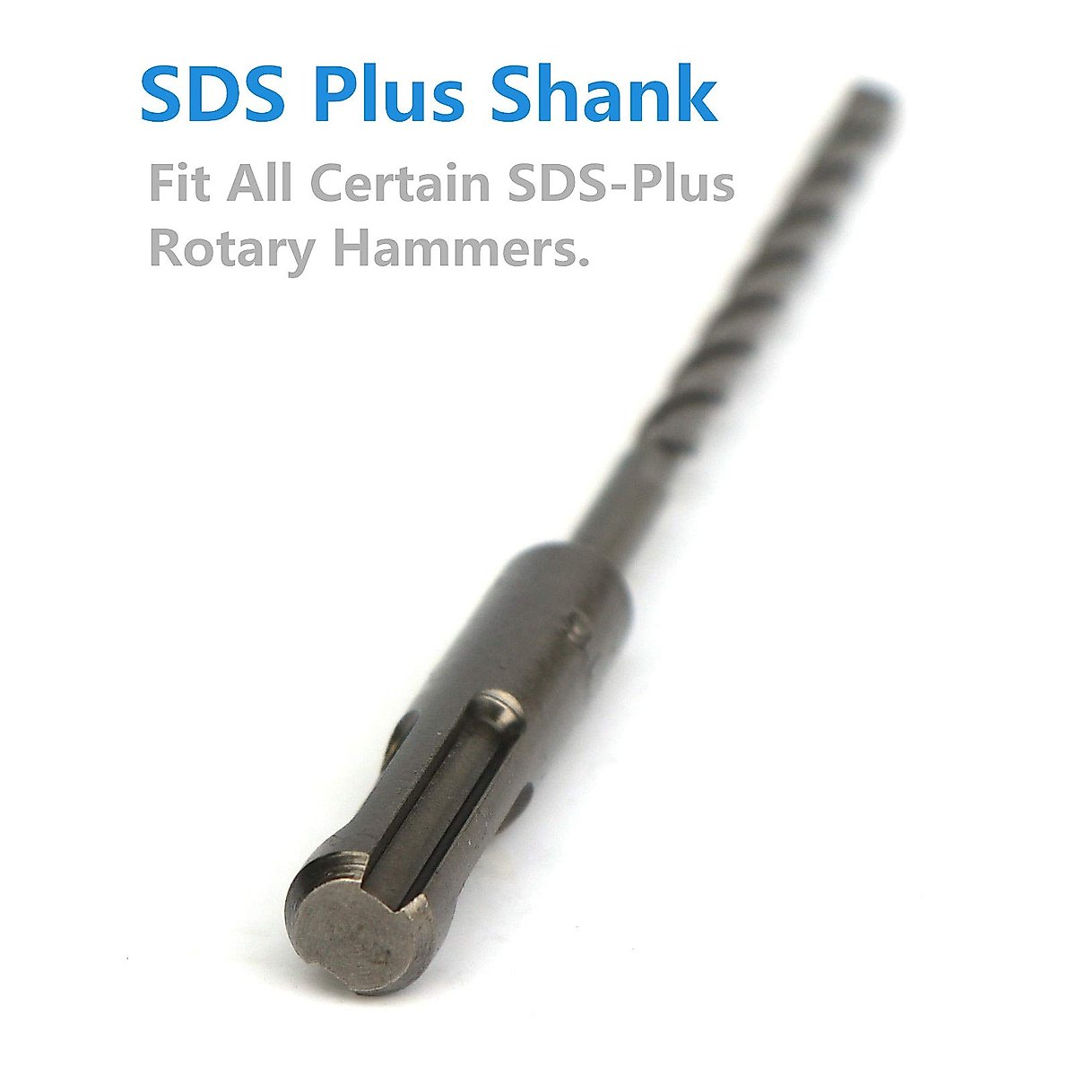 25PCS, 7/16" x 6", SDS Plus Drill Bits, Rotary Drill Bit, Masonry Drill bit Set, SDS+ Hammer Bits