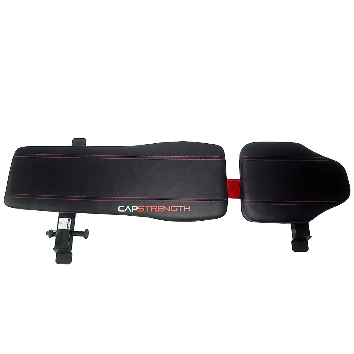 CAP Barbell Deluxe Utility Weight Bench, Red (FM-CS804DX-RD)