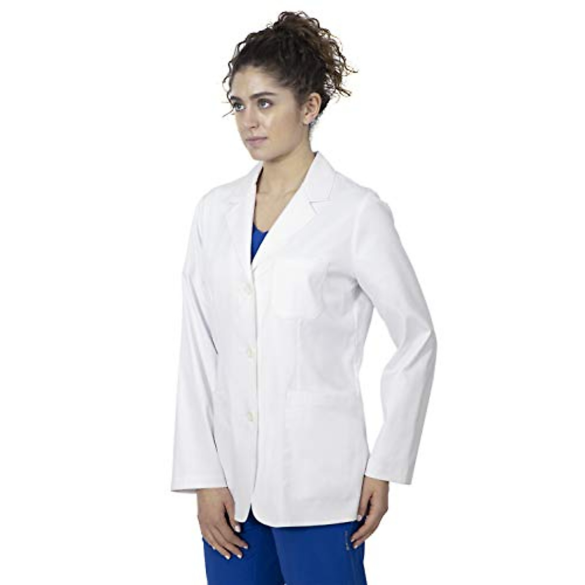Healing Hands White Lab Coat 5 Pocket 5160 Flo Full Sleeve Women's Consult Lab Coat The White Coat Minimalist Collection White XL
