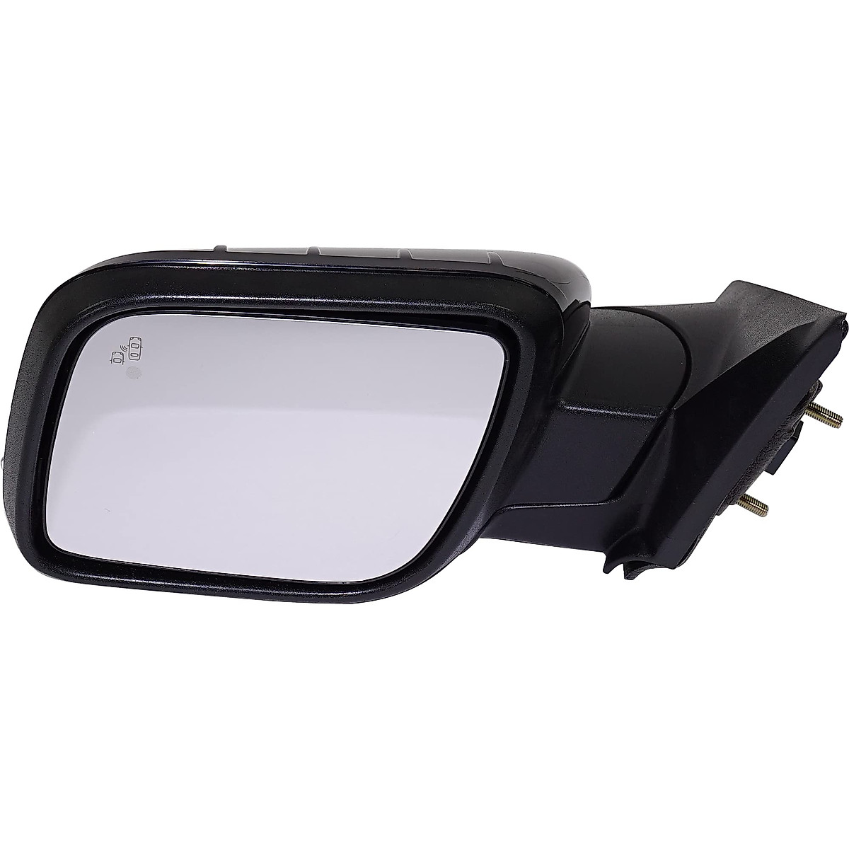 Kool Vue Driver & Passenger Side Power Heated Mirrors for Ford Explorer 2016-2019 Manual Fold With Signal Light, Blind Spot Monitor & Puddle Lamp; Without Memory & Auto-Dimming Paintable