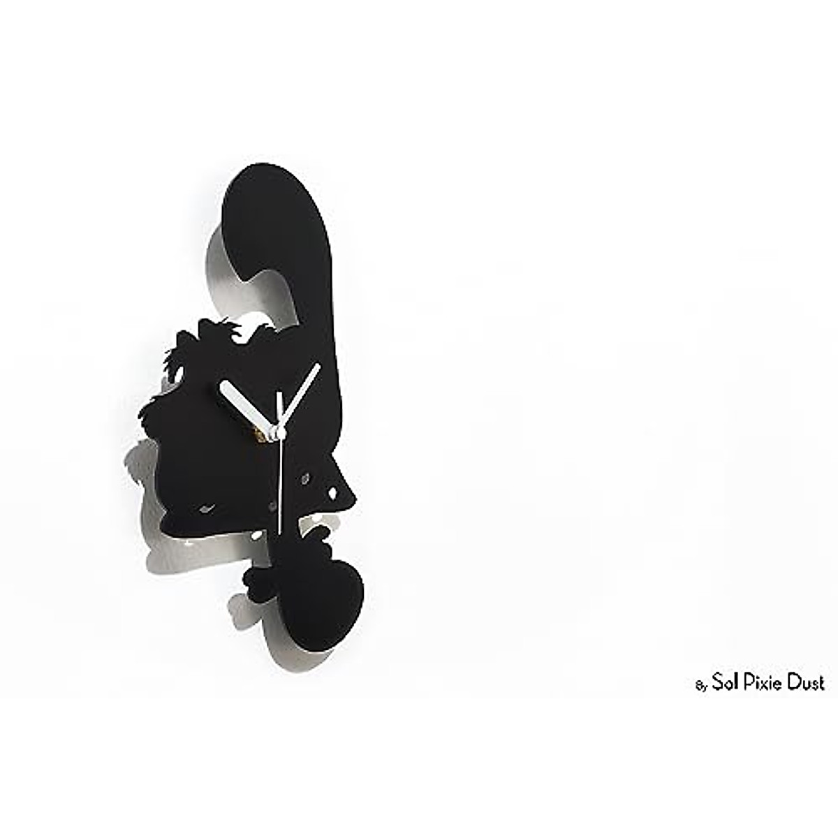 Cheshire Cat Silhouette Wall Clock - Tea Party - Alice and Wonderland - Alice's Adventures - Kids Nursery Playroom Decor - Gift Ideas