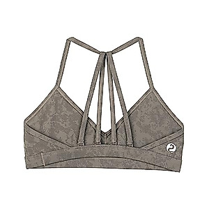 AUROLA Mercury Workout Sports Bras Women Athletic Removable Padded Backless Strapy Gym Yoga Crop Top