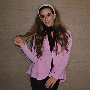 Natalie Mills GLAMBANDS! Glamorous Headbands for Ladies! Top Trending Hair Accessories. Rhinestone & Pearl Headbands