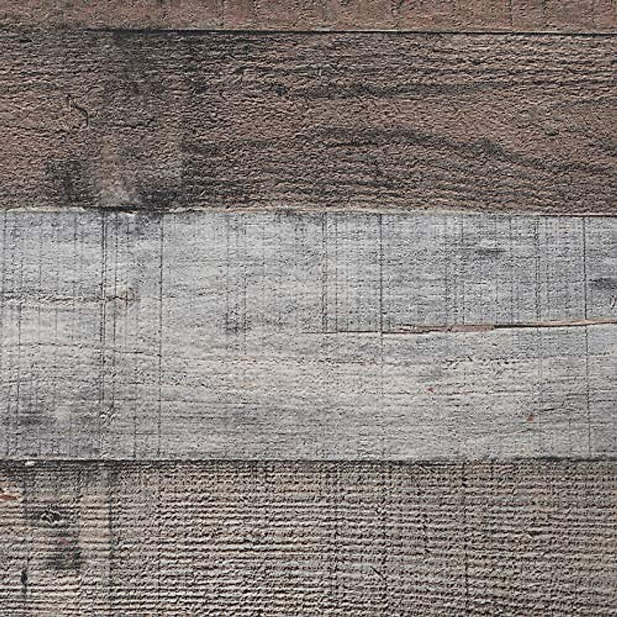 OS Home and Office Furniture Model Two Drawer Metal Frame and Legs night stand, Rustic Reclaimed Barnwood Laminate