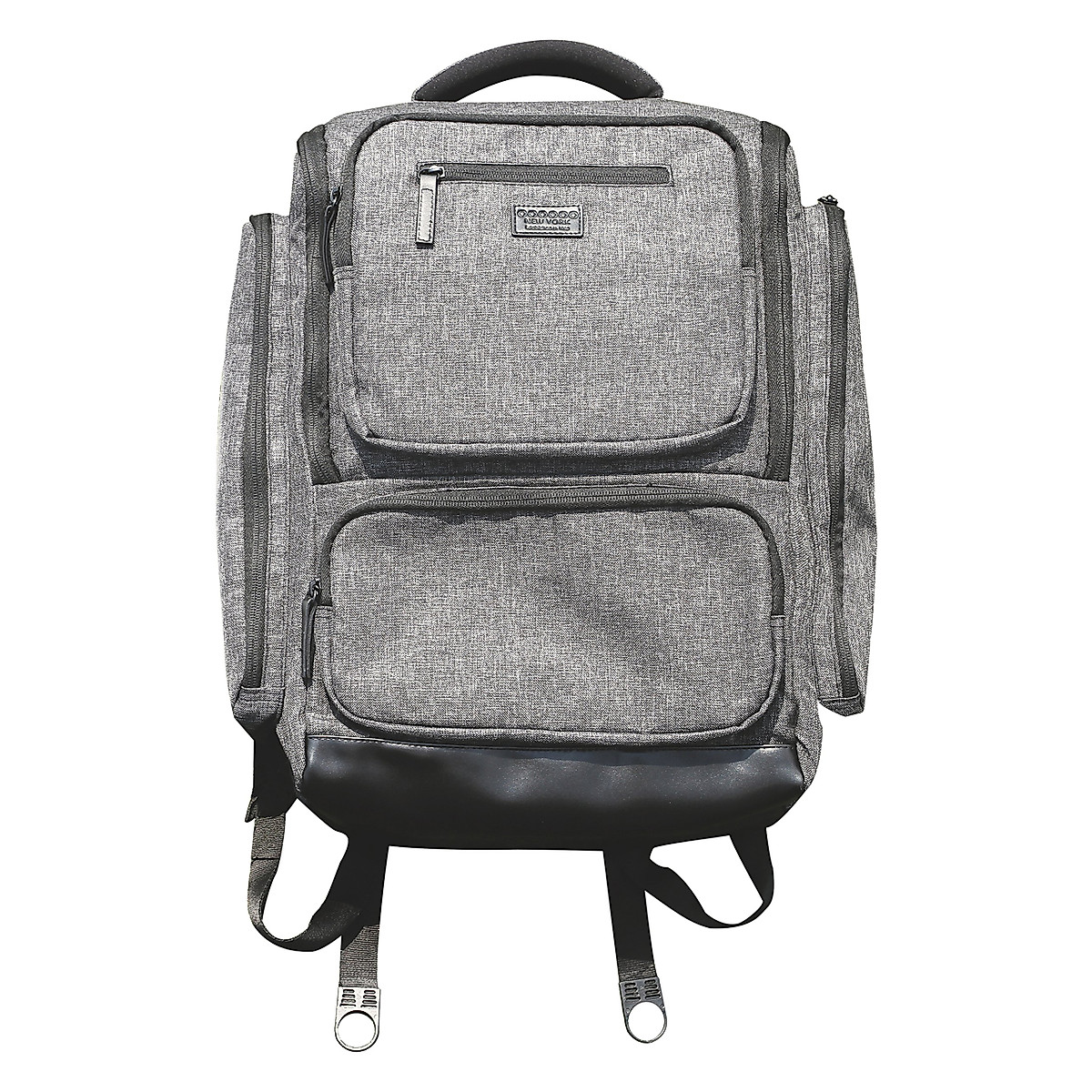 J World New York Novel Laptop Backpack, Navy, One Size