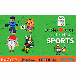 Let's Play Football! A Lift-a-Flap Board Book for Babies and Toddlers, Ages 1-4 (Chunky Lift-A-Flap Board Book)