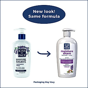 Kiss My Face Lavender and Shea Butter Moisture Shave, 11 Ounce - 6 per case.