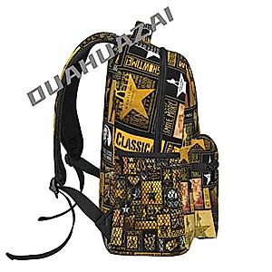DUAHUAZAI Kid'S Backpack Hamilton-Drama School Bag For Teens Boys Women Laptop Daypack Traveling Lightweight Book Bags