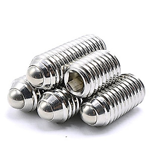 M5 Spring Hex Socket Ball Point Grub Set Screws Stainless Steel 20pcs (M5 x 20mm)