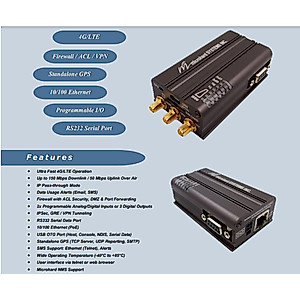 CompuPort Centre - Microhard BulletLTE-NA2 - CA-MHS117404 -LTE Ethernet, USB & Serial Gateway 4G Wireless Modem for Utilities, Telemetry & IoT/IIoT (Modem Only)