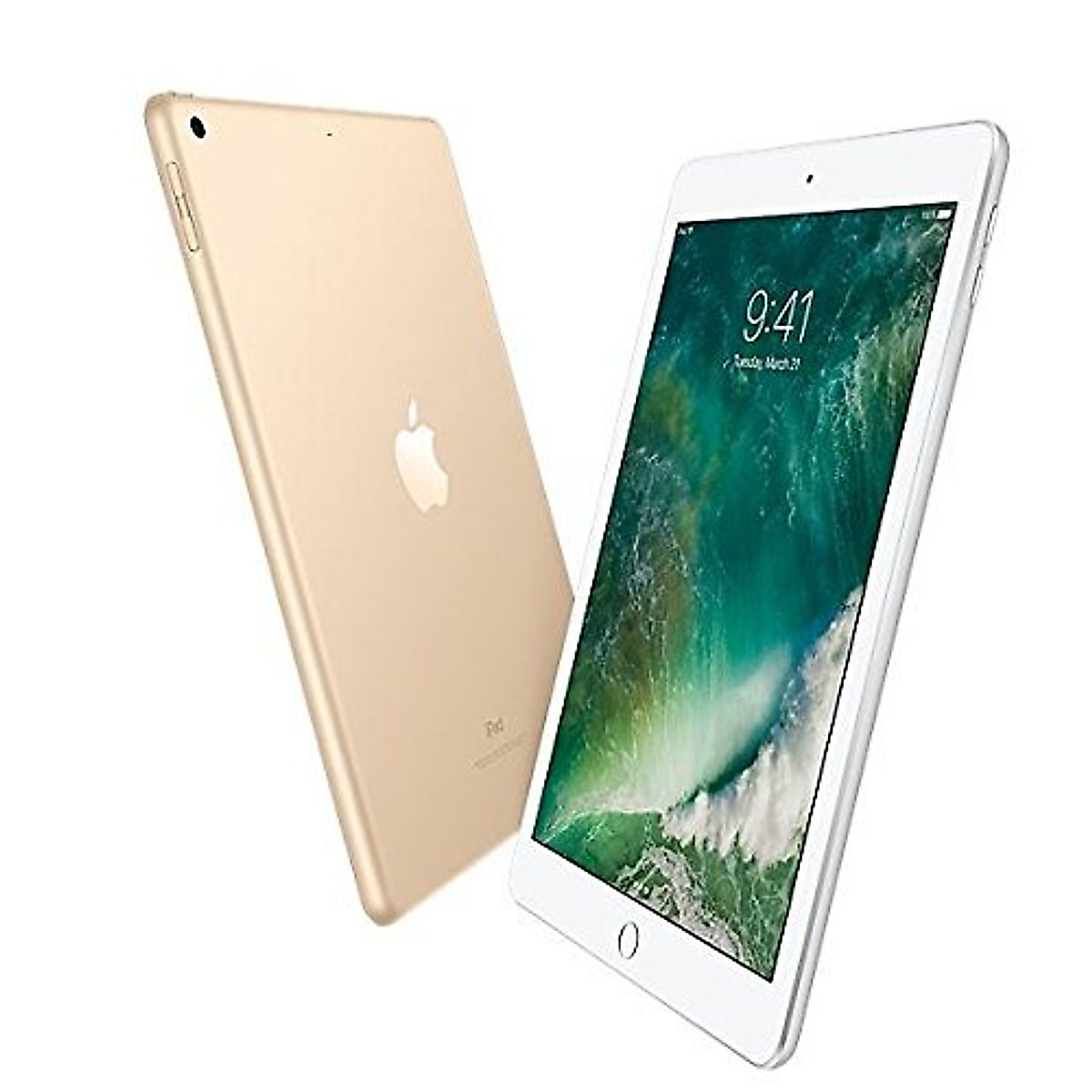 Apple iPad 5th Gen 2017 9.7in 32GB Gold (WiFi) (Renewed)
