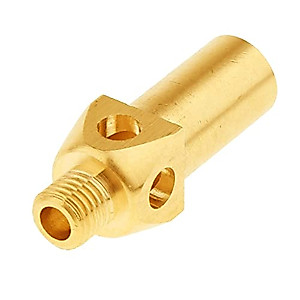 Joywayus Brass Natural Gas Jet Tips for 10,20,32 Tips Cast Iron Burner Propane Gas Burner Nozzle(Pack of 20)
