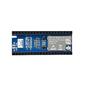 TOP1 SX1262 LoRa Node Module for Raspberry Pi Pico Series Boards, 902~930MHz Frequency Band, Support LoRaWAN Protocol, Support FSK/GFSK/LoRa Modulations (Pico-LoRa-SX1262-915M)