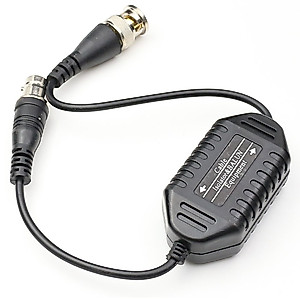 ANHAN Bnc Ground Loop Isolator CCTV Video Balun, BNC Male to BNC Female Adapters Connecter Coaxial Security Camera ground loop isolator 3Packs