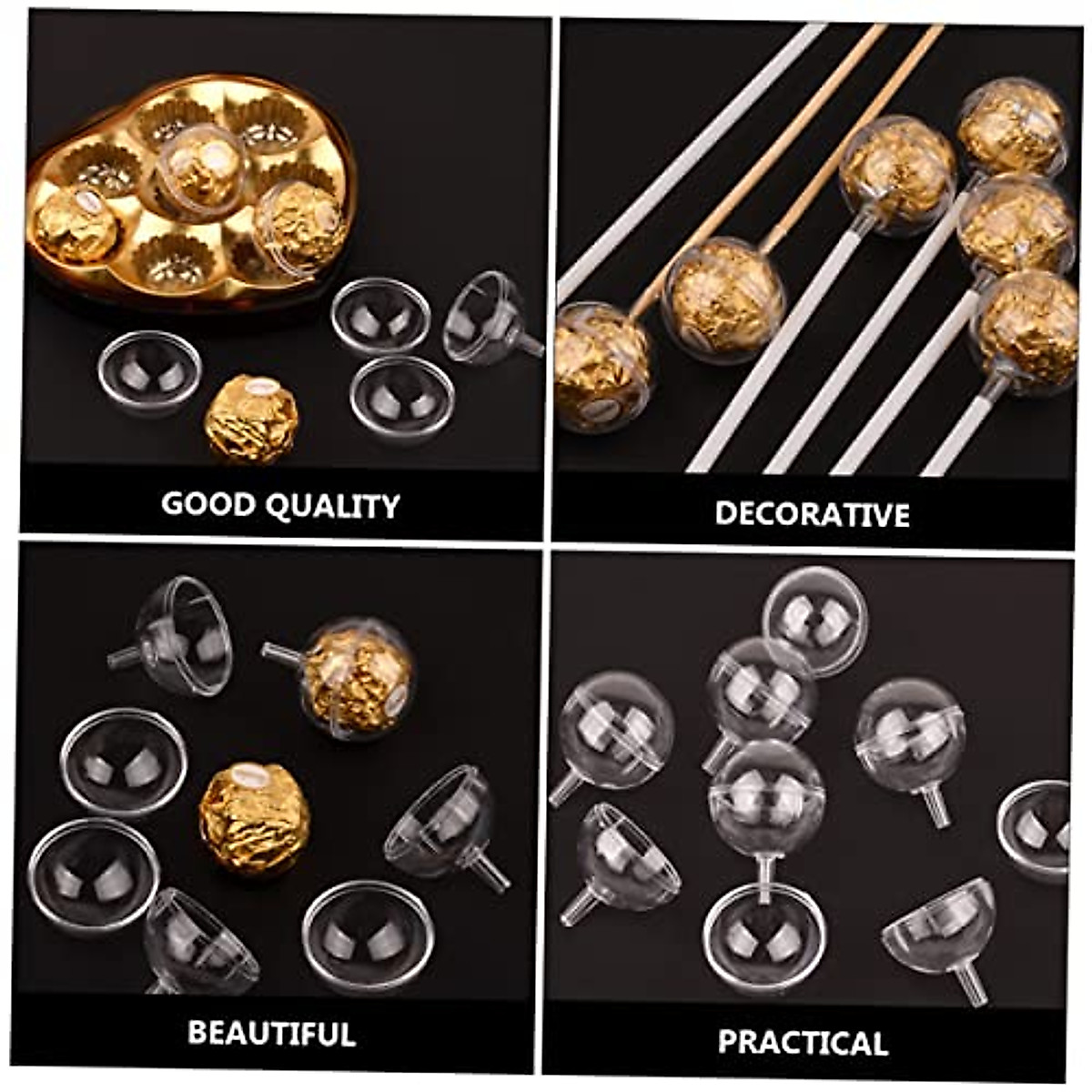 Dessert Cups 50pcs Chocolate Torus Clear Wrapping Paper Fresh Flower Bouquet Mini Cake Boxes Small Muffin Holder Chocolate Truffle Wrapper Cup Truffle Holder Truffle Cup