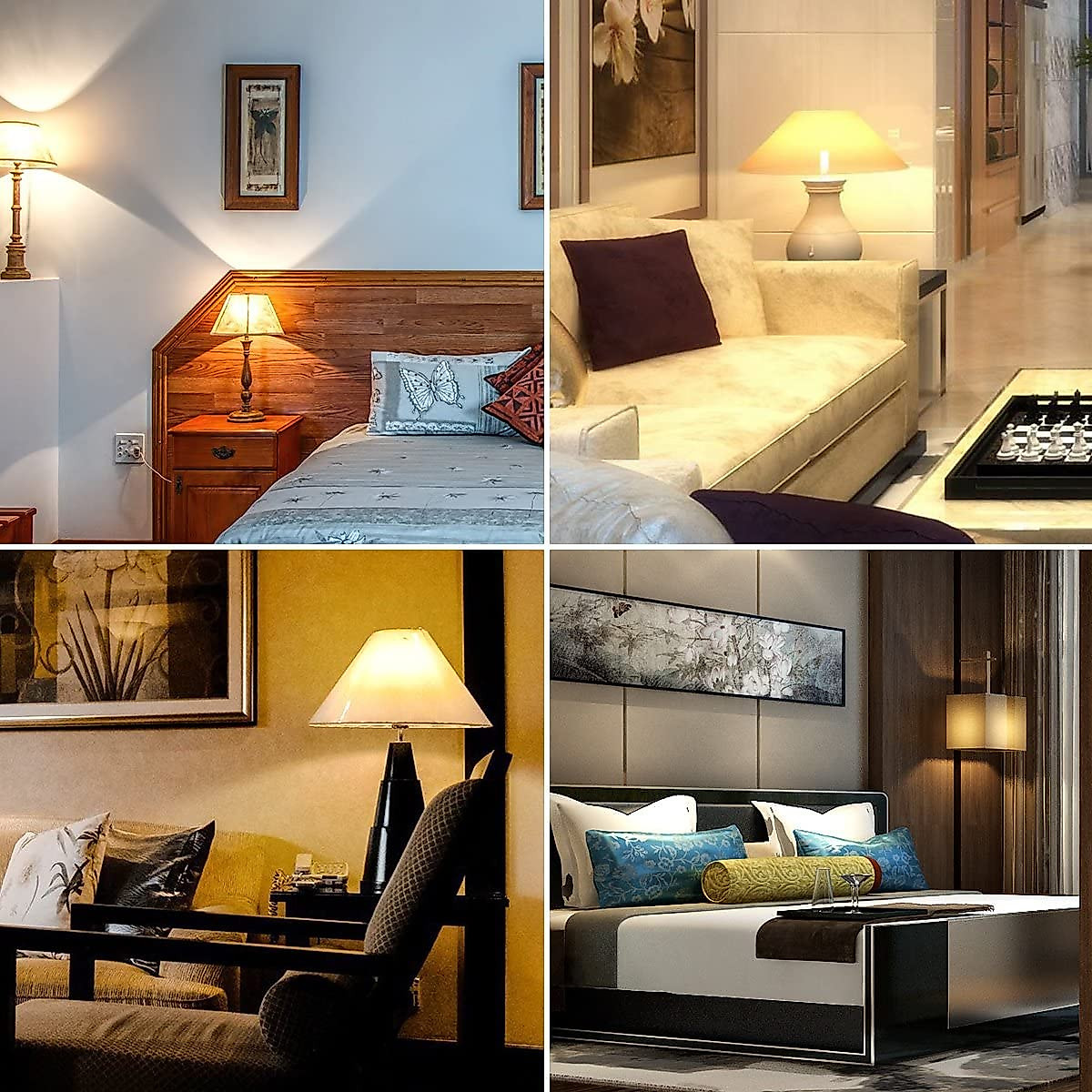 ZHENMING GY6.35 G6.35 LED Bulb 7W AC 110V-130V (Cannot be Used at Low Voltage 12V) Warm White 3000K Dimmable 65W Halogen Bulbs Equivalent, 2-Pack