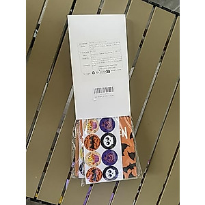 Halloween Candy Bags Party Favors - 24pcs Halloween Trick or Treat Goody Bag Gift Treat Bags with 24 Pcs Halloween Stickers, Halloween Bags Party Supplies Small Gift Bags for Kids Girls Child Boys