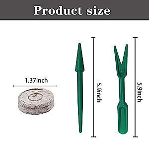 120 Pcs Peat Pellet - 35mm Plant Pallet Seedling Soil Block,Plant Starting Plugs Peat Pellets Bulk for Plant Starter Pellet,Transplanting Growing Garden Flower Vegetables