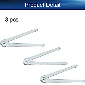 Bettomshin Universal Angle Grinder Wrench, Adjustable Pin Spanner for Angle Grinder, 4Pcs