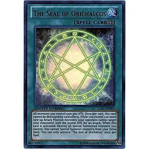 YU-GI-OH! - The Seal of Orichalcos (LC03-EN001) - Legendary Collection 3: Yugi's World - Limited Edition - Ultra Rare